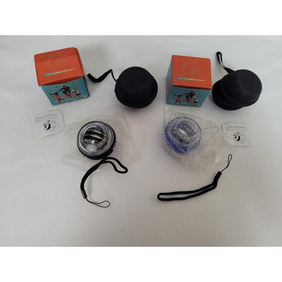 Unbranded | Other | 2 Wrist Trainer Balls Autostart Gyroscopic Forearm ...
